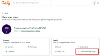 PMP資格デジタルバッジ・ロゴのダウンロード・名刺等、使い方3選 | そまゆりスペースラボ